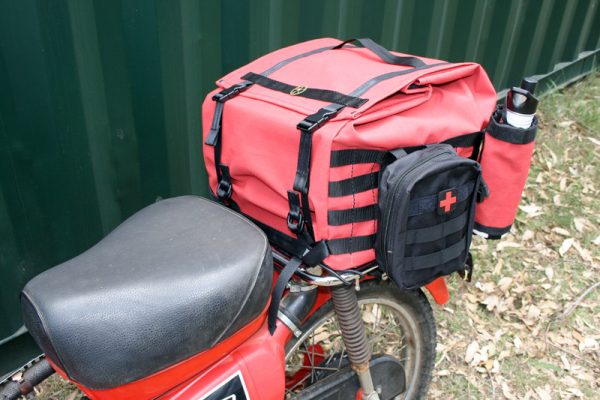 Postie Bike Top Bag - Australian Made Canvas
