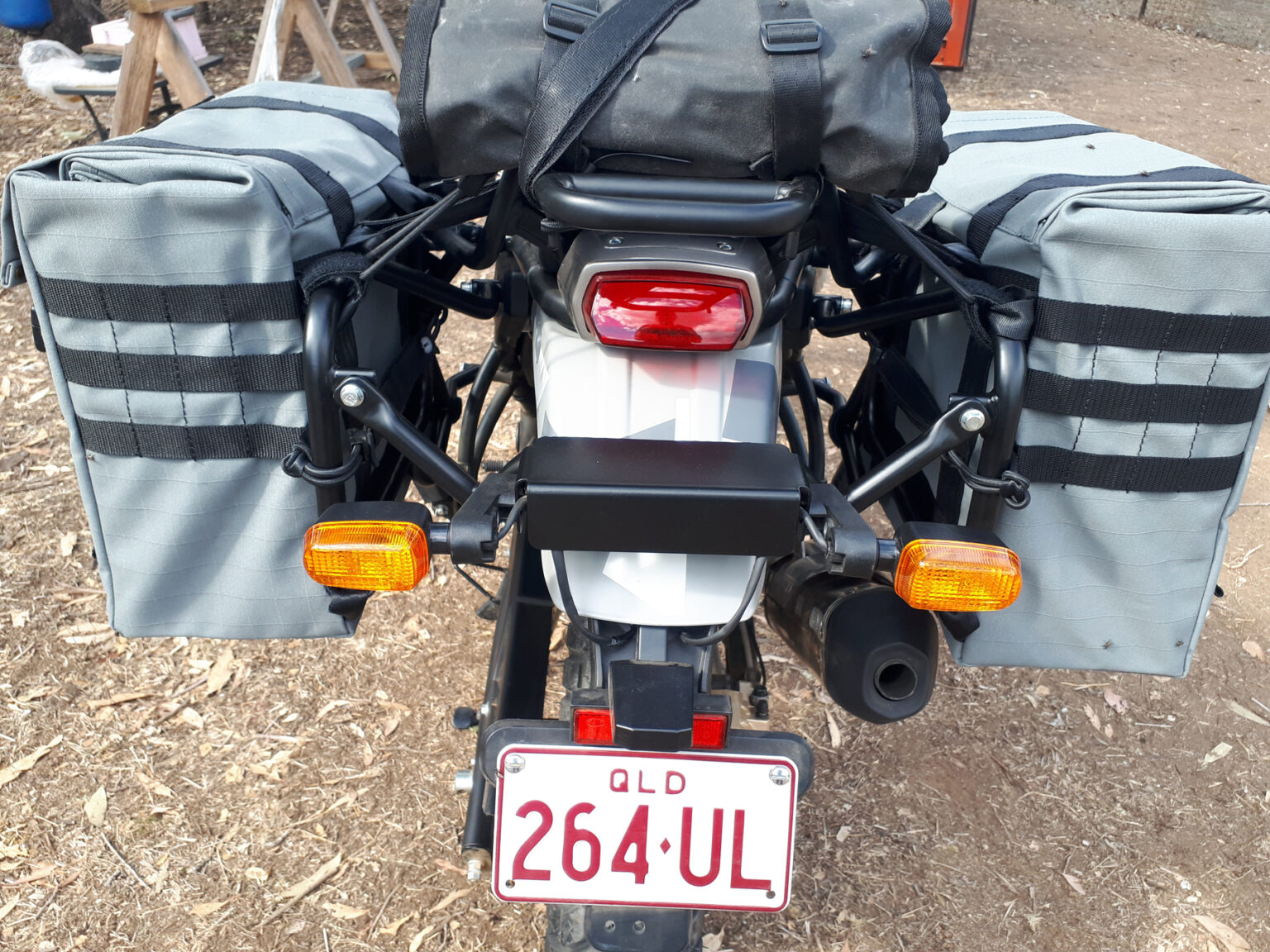 Dual Sport Panniers - Australian Made Canvas